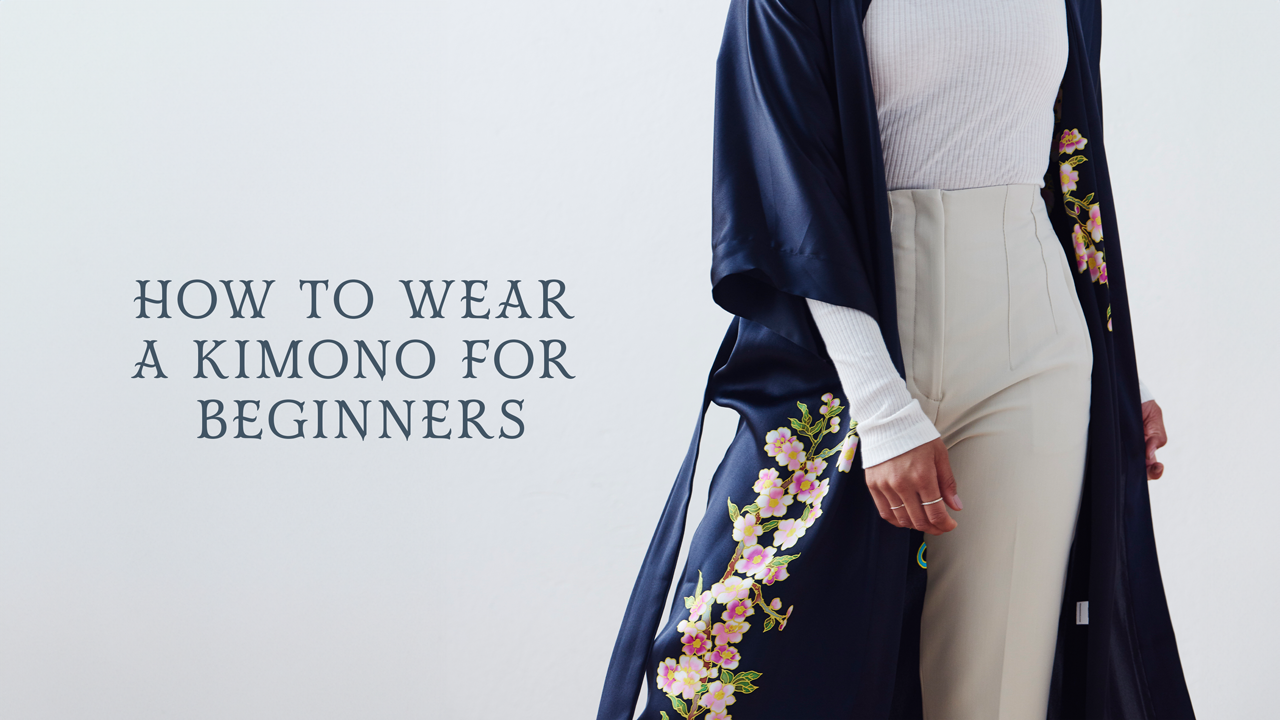 How to Wear a Traditional Kimono or Modern Kimono Robe – kimandono.com