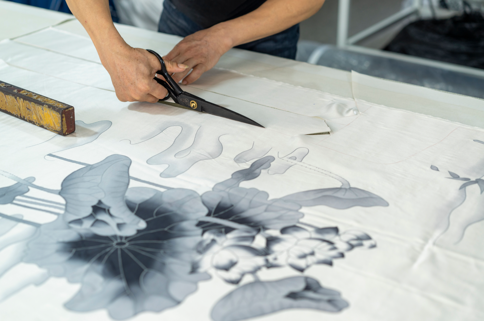 The Slow Production Process of our Hertiage-Rich Handpainted Silk Coll ...